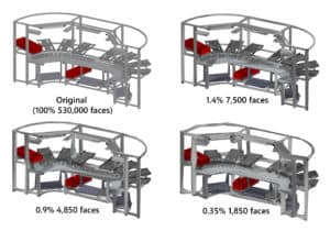 Automatic simplification of 3D models for layout planning | visTABLE®