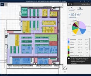 Software visTABLE® für die Digitale Fabrik und Layoutplanung